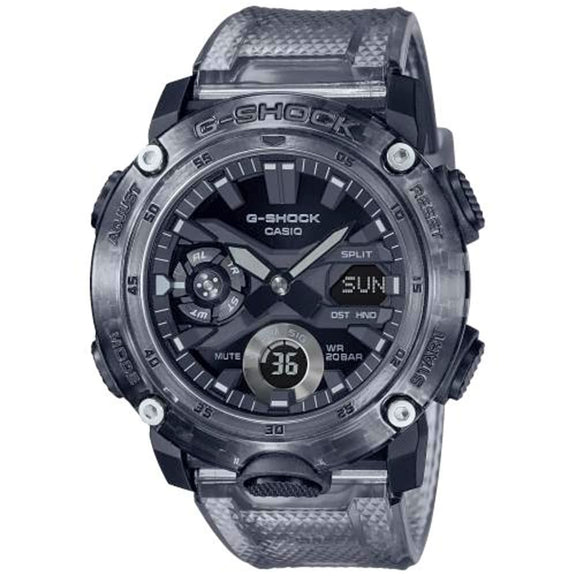 Casio G-Shock GA-2000SKE-8AER Men's Watch, Skeleton Series, Shock ...